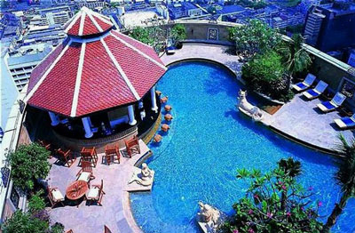 InterContinental Bangkok Hotel Pool Pictures | Thai Hotels | ThaiHotels.com